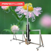 China 3D Double Heads Vertical Wall Inkjet Printers Painting Printing Machines for Paper Glass Wood Ceramic Metals Art for sale