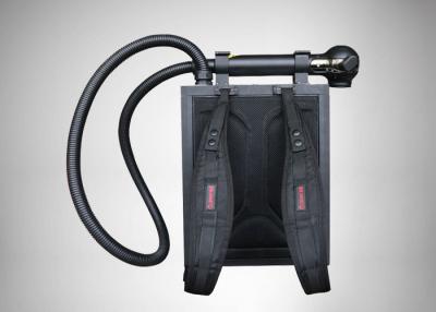 China 100w 220VAC Backpack Laser Cleaning Machine Air Cooling For Metal for sale