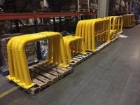 China High Profile Q235 Rack Guard Material Handling Equipment Fabrication for sale