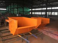 China ODM Orange 4 Yard Skip Crane Boat Skip For Construction Garbage for sale