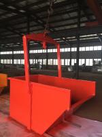 China ODM Orange 4 Yard Skip Crane Boat Skip For Construction Garbage for sale