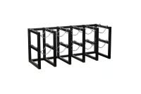 China 10 Tank Gas Cylinder Storage Rack 5 Wide By 2 Deep Metal Fab Products for sale
