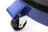 China 1000LB Stainless Steel Drum Dolly Blue 30 Gallon Drum Dolly 1000 Pound Capacity for sale