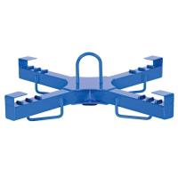 China Blue 4000 Lbs Forklift Bulk Bag Lifter 4700kgs Forklift Bag Lifter for sale