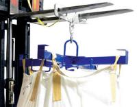 China Blue 4000 Lbs Forklift Bulk Bag Lifter 4700kgs Forklift Bag Lifter for sale
