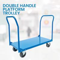 China Metal Fab Products Platform Trolley 500kg Stainless Steel Platform Cart for sale