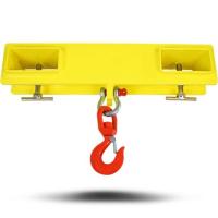 China 4000LB Forklift Lifting Hoist Swivel Hook Forklift Hoisting Hook Attachments for sale
