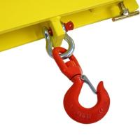 China 4000LB Forklift Lifting Hoist Swivel Hook Forklift Hoisting Hook Attachments for sale