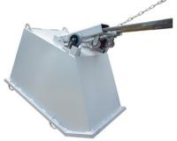 China 4000LBS Forklift Tilt Dumpster Forklift Attachment Dumping Bin for sale
