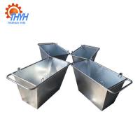 China 400L Garbage Collection Trolley Crane Boat Skip 7000LBS Capacity for sale