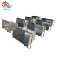 China 400L Garbage Collection Trolley Crane Boat Skip 7000LBS Capacity for sale