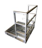 China 16 Gas Cylinder Rack For Forklift Distribution Gas Cylinder Pallet for sale