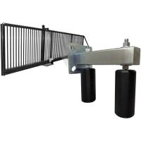 China Adjustable Slide Gate Guide Rollers Upper Bolted Bracket Mount 6
