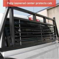 China OEM Black Headache Rack Metal Fabrication Products Powder Coating for sale