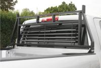 China OEM Black Headache Rack Metal Fabrication Products Powder Coating for sale