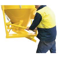 China 1 Cubic Meter Concrete Kibble Bucket Concrete Equipment Parts 3000kg Load for sale