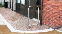 China 1000mm Steel Door Barrier Hardware Fabrication With Tapping Rail for sale
