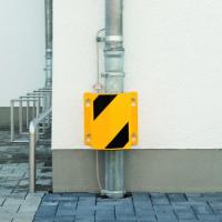 China Wall Mounted Galvanised Pipe/Cable Protector - 300 x 292 x 230mm From China Metal Fabrication Factory for sale