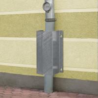 China Wall Mounted Galvanised Pipe/Cable Protector - 300 x 292 x 230mm From China Metal Fabrication Factory for sale