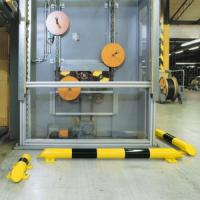 China Black Bull Collision Protection Bars - 86 x 1200mm - Yellow and Black From China Metal Fabrication Factory for sale