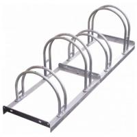 China 5 Hi Hoop Bike Parking Rack Commercial Bike Storage Metal Fabrication for sale