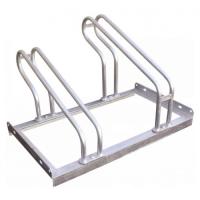 China 6 Hoop Bike Rack Hardware Fabrication Commercial Bike Parking Rack for sale