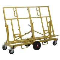 China 6 Wheels Plasterboard Trolley 500kg Material Handling Equipment Fabrication for sale