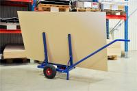China 200KGS 2 Wheel Board Trolley Material Handling Equipment Fabrication for sale