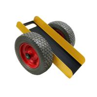China OEM 200kg Panel Board Trolley With Pneumatic Tyres Metal Fab Products for sale
