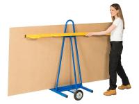 China 150KGS Heavy Duty Plasterboard Trolley Fab Custom Steel Fabrication for sale