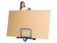 China 150KGS Heavy Duty Plasterboard Trolley Fab Custom Steel Fabrication for sale