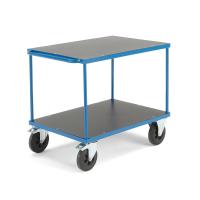 China 350KGS Trolley Table With Wheels Metal Utility Cart Metal Fab Products for sale