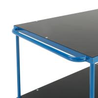 China 350KGS Trolley Table With Wheels Metal Utility Cart Metal Fab Products for sale