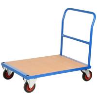 China Foldable Hand Truck 500 Kg Heavy Duty Platform Trolley For Warehouse for sale
