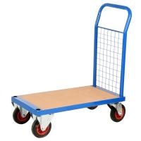 China Foldable Hand Truck 500 Kg Heavy Duty Platform Trolley For Warehouse for sale