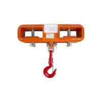 China Orange Fork Truck Swivel Hook Attachment 1 Tonne 1000KGS Capacity for sale