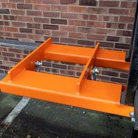 China 1T To 4T Fork Truck Swivel Hook Attachment Bright Orange Painted for sale