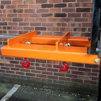 China 1T To 4T Fork Truck Swivel Hook Attachment Bright Orange Painted for sale