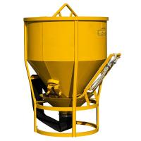 China Circular Muck Tubs Skips 100L To 200L Concrete Equipment Parts for sale