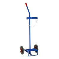 China T Bar Calor Gas Cylinder Cart Purple Trolley For Oxygen Cylinder Portable for sale