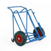 China 100 Lb Propane Tank Dolly Gas Cylinder Cart 3 Wheel Lightweight Oxygen Trolley for sale