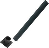 China 3 Inch Pier Mount Adapter Light Pole Bracket For Surface Mount Post for sale