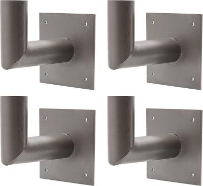 China 90 Degree L Shape Wall Mount Bracket LED Shoebox Tenon Adaptor for sale