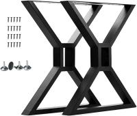 China 28x24 270kg Modern Metal Table Legs 600lbs 28 Inch Metal Desk Legs for sale