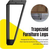 China 4pcs 8In Metal Furniture Legs Modern Metal Legs For Coffee Table for sale