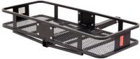 China OEM Folding Hitch Cargo Carrier Metal Fabrication Parts Aluminum Hitch Basket for sale