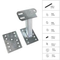 China 120LBS Trailer Spare Tire Mount Metal Fabrication Products Hitch Spare Tire Carrier for sale