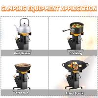 China Carbon Steel Fabrication Rocket Stove Metal Fab Products Customized for sale