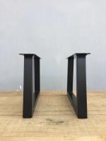 China METAL COFFEE TABLE LEGS ,16” TRAPEZOID-IN TABLE LEGS,BASE WIDTH 20