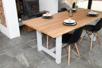 China FORGE BARN DINING TABLE FRAME for sale